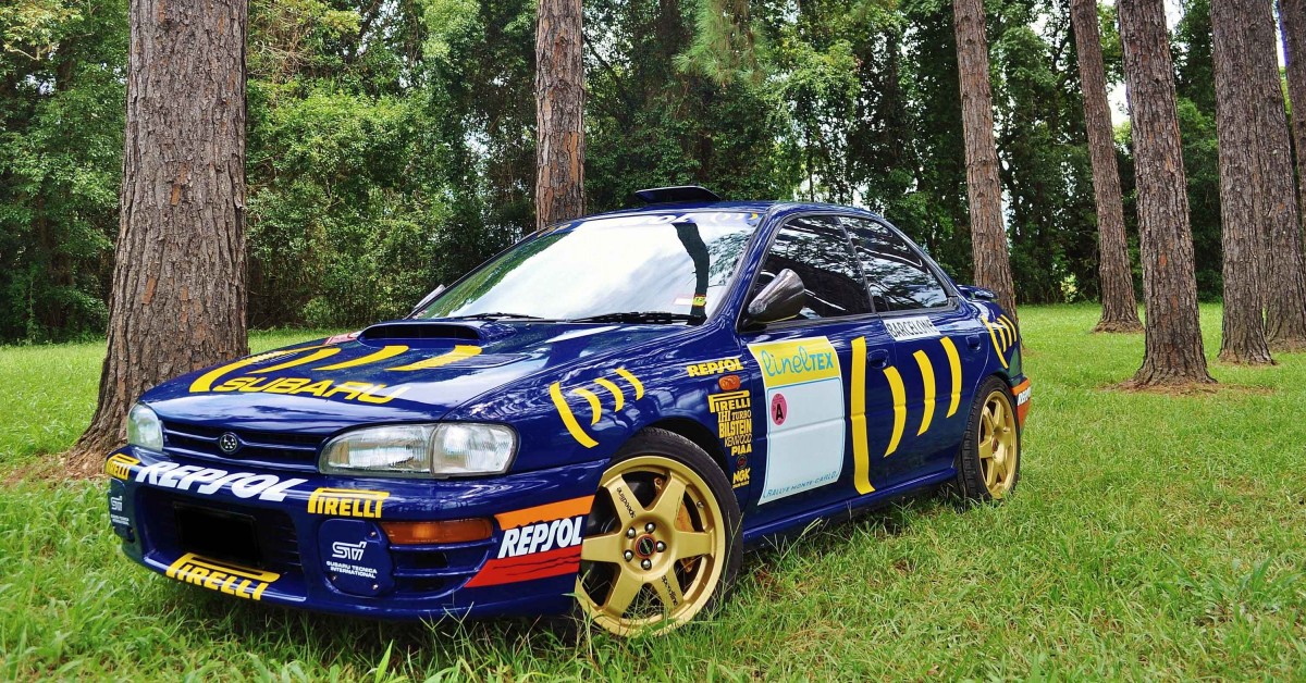 Subaru Impreza Rally Car