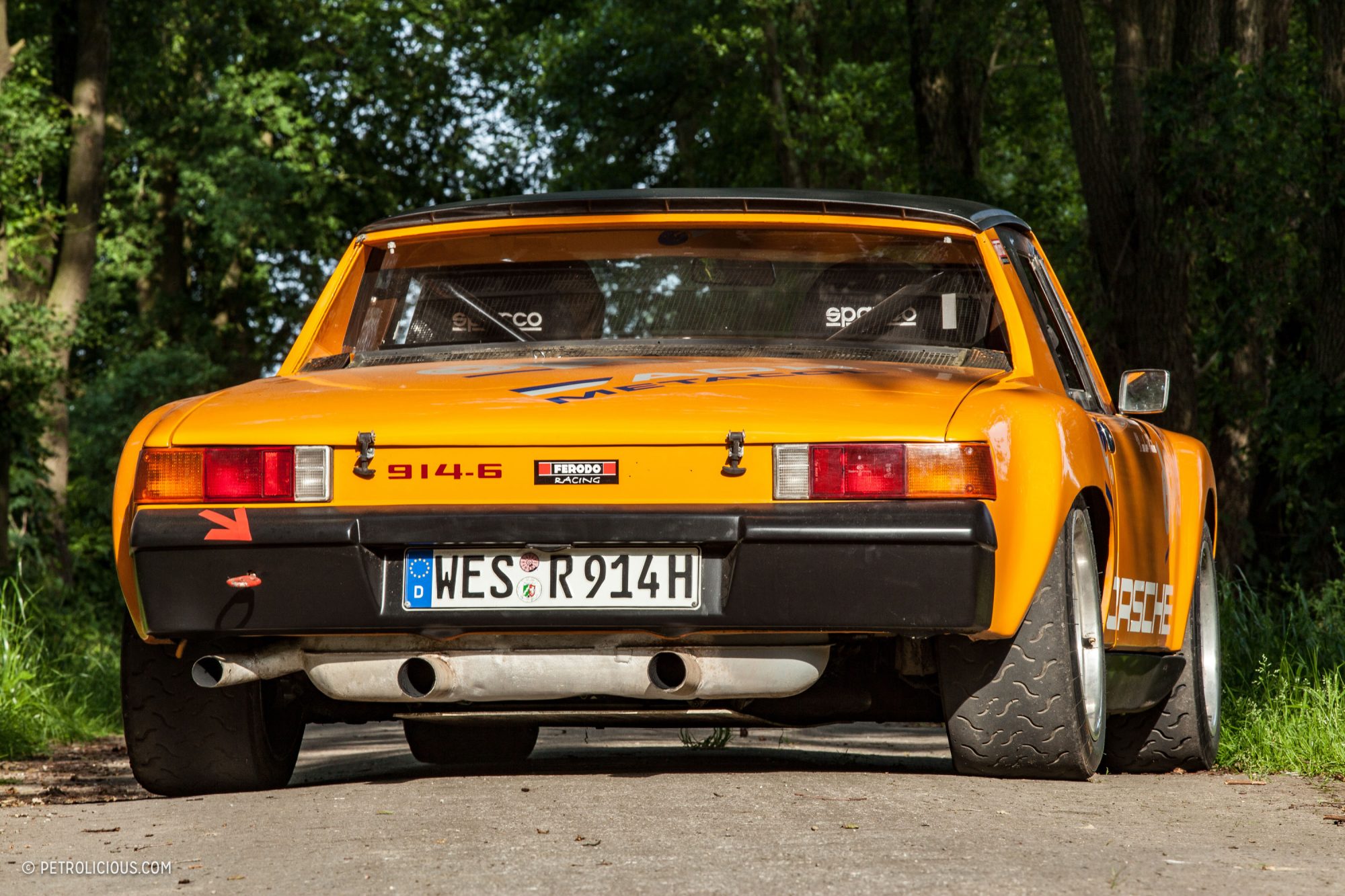 Taking Porsche To School With A Lightweight 914/6 GT Rally Car ...