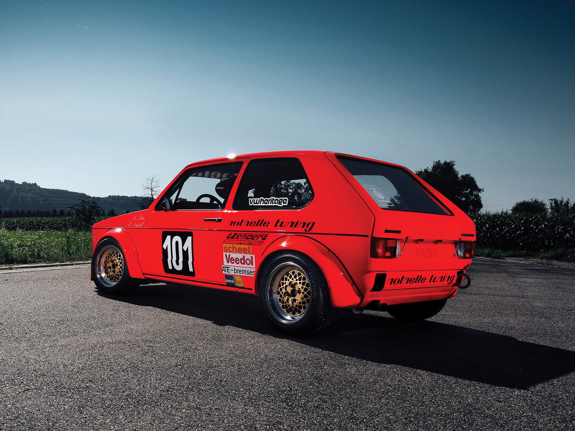 First VW Golf Mk1 Race Car Goes Up For Auction - PetroliciousPetrolicious