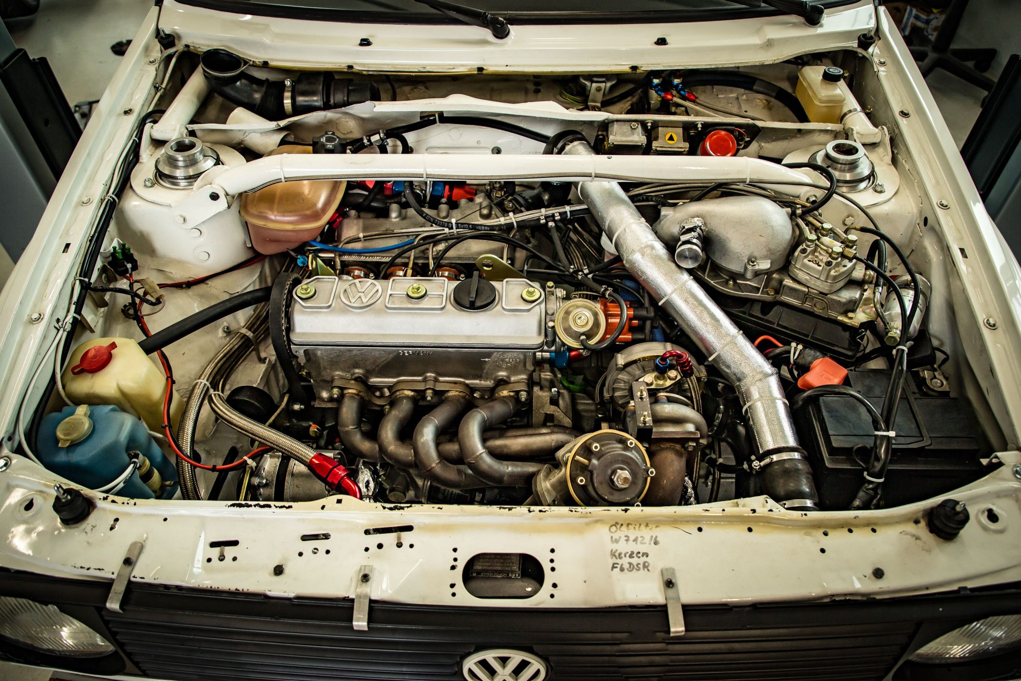 This Was Volkswagen's First (And Second) Twin-Engined Volkswagen Golf ...