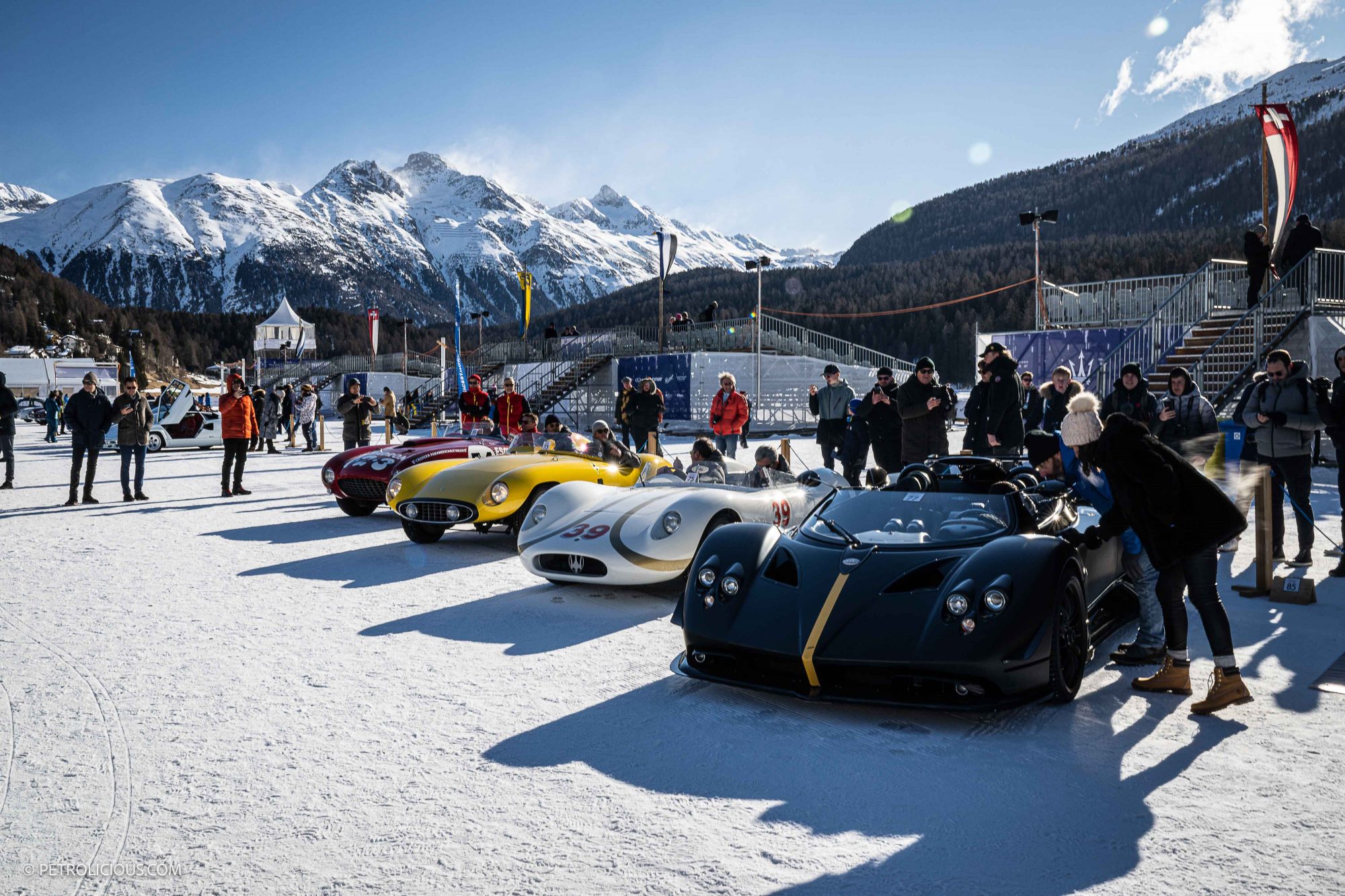 GALLERY: Film Stars, Race Cars, And Multi-Million-Dollar Frozen Lake ...